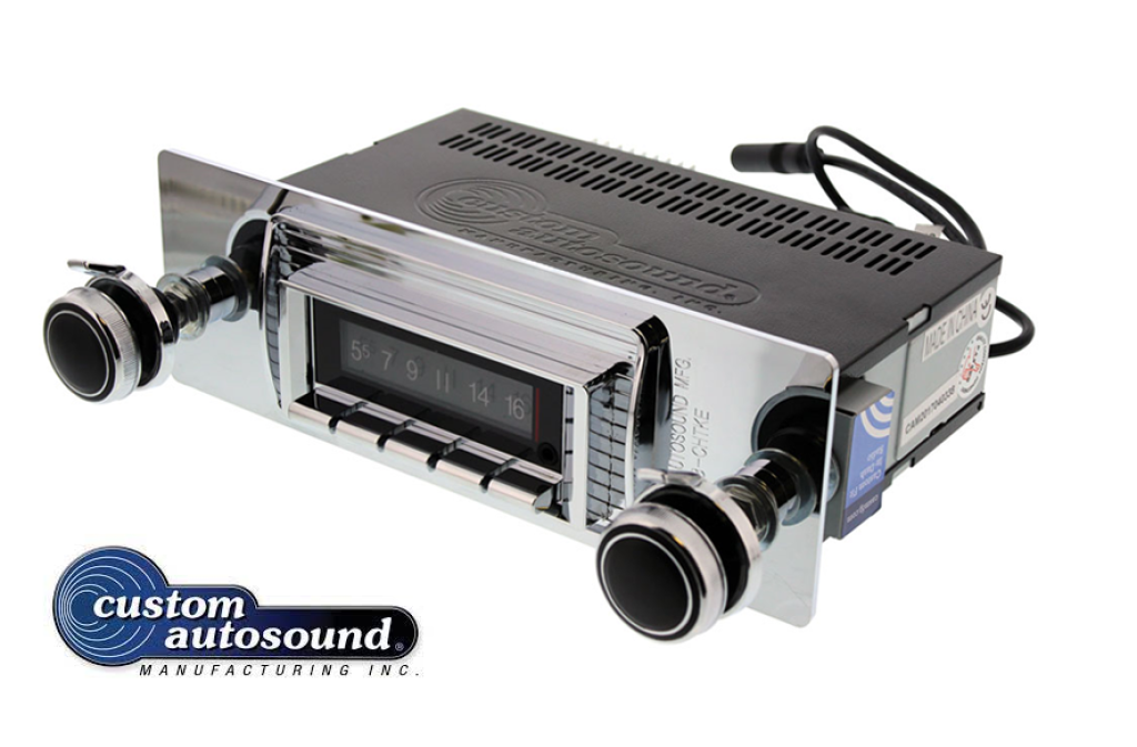 Radio Custom autosound modelo USA-230 Chevy truck 47-53 - PRO Classic